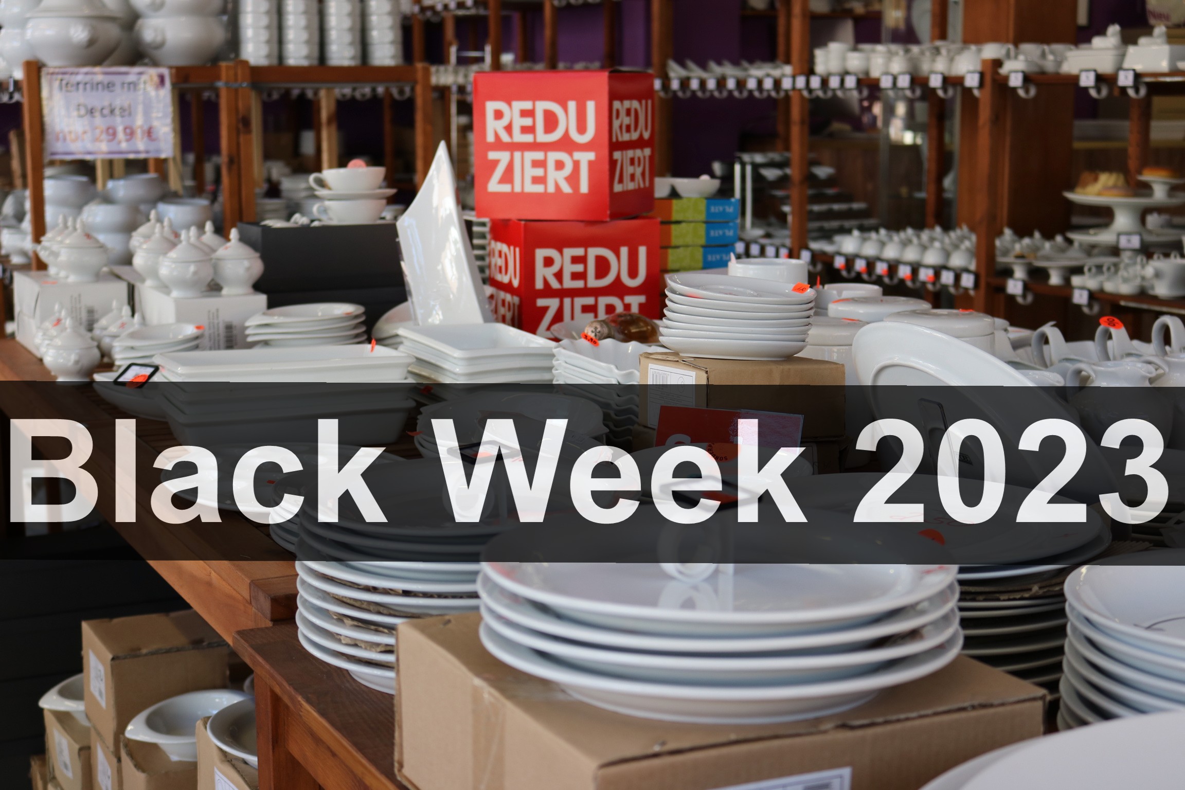 Black Week & Black Friday 2023 bei Holst Porzellan